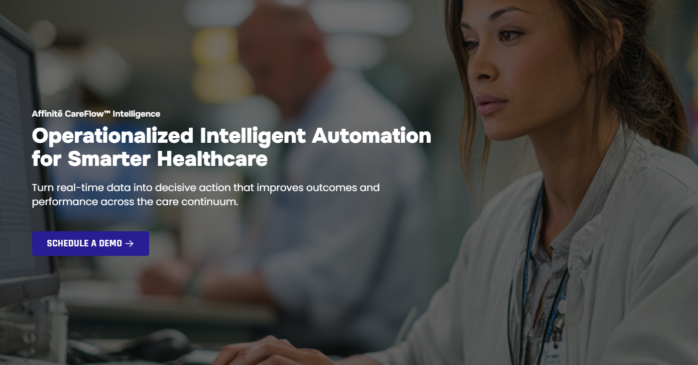 Affinitē CareFlow™ Intelligence - Vital Data Technology
